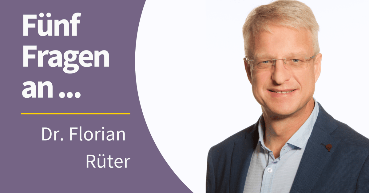 Fünf Fragen an Florian Rüter, Unispital Basel